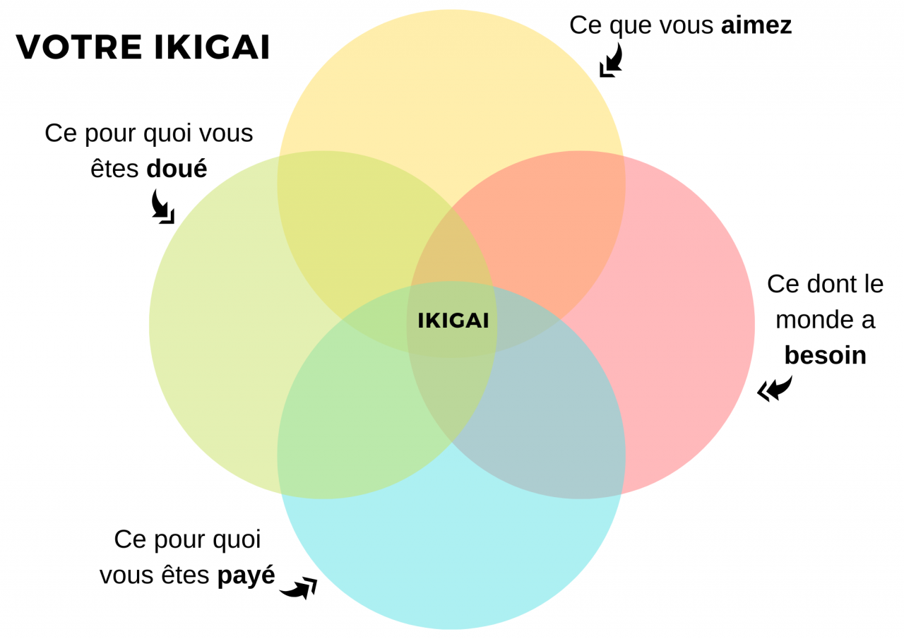 Trouver sa voie grâce à l'Ikigaï - Article | Instant Fil Good